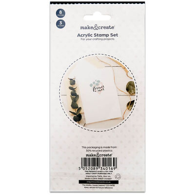 Love Acrylic Stamp & Ink Set From 0.50 GBP | The Works