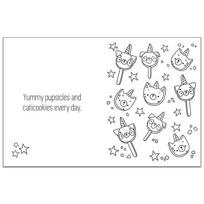 I Love Pugicorns And Other Amazing Mashups Colouring Book By Sarah Wade ...