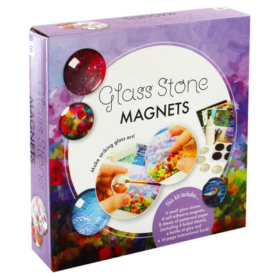 Glass Stone Magnets By Hinkler | The Works