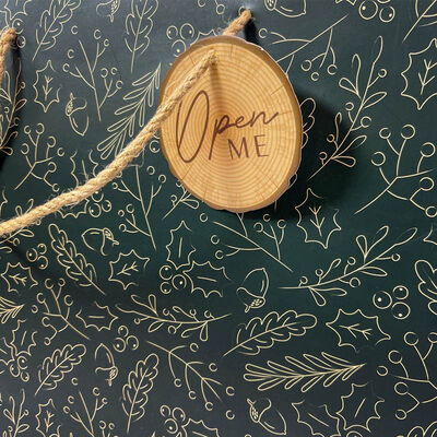 Christmas Large Eco Forest Gift Bag From 1.50 GBP | The Works