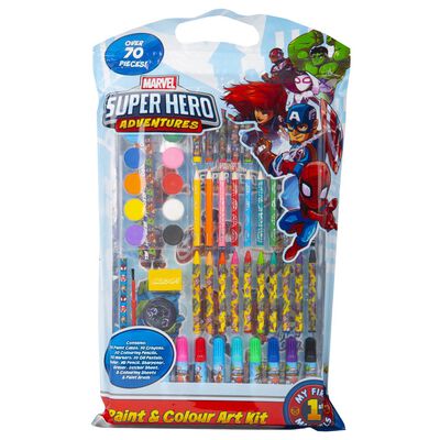 Marvel Colouring Art Kit From 0.50 GBP | The Works