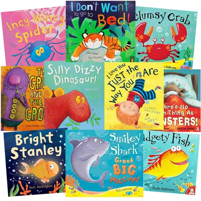 Silly Bedtime Stories: 10 Kids Picture Books Bundle By Various | The Works