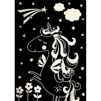 A4 Unicorn Scratch Art From 0.50 GBP | The Works