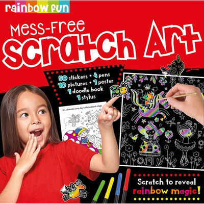 Mess-Free Scratch Art Set From 0.50 GBP | The Works