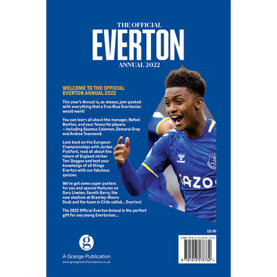 The Official Everton Annual 2022 By Darren Griffiths | The Works
