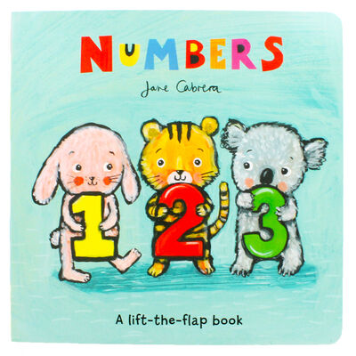 Numbers Life-the-Flap Board Book By Jane Cabrera | The Works
