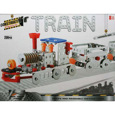 Metal Train Model Kit: 239 Pieces From 3.00 GBP | The Works