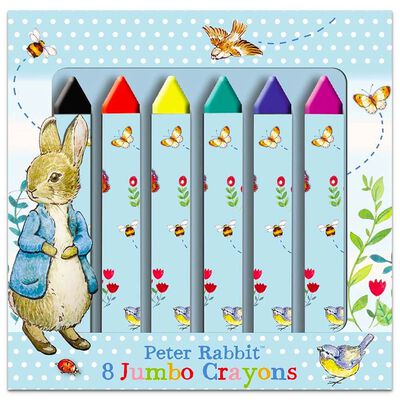 Peter Rabbit Jumbo Crayons: Pack of 8 From 5.00 GBP | The Works