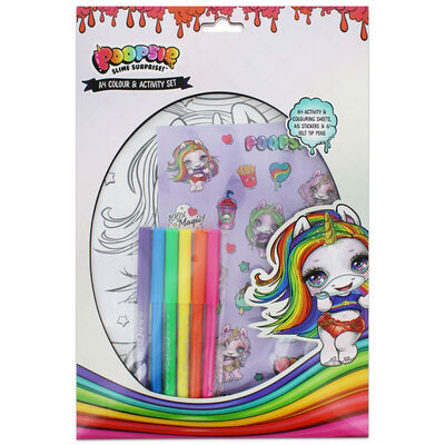 Poopsie Slime Surprise Colouring Set From 0.10 GBP | The Works