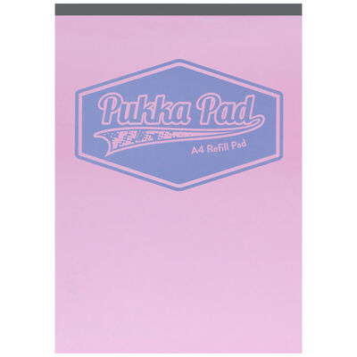 A4 Pukka Pastel Refill Pad: Pink From 1.50 GBP | The Works