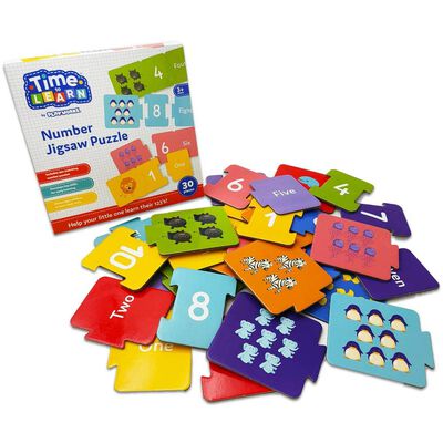 PlayWorks Number Jigsaw Puzzle From 3.00 GBP | The Works