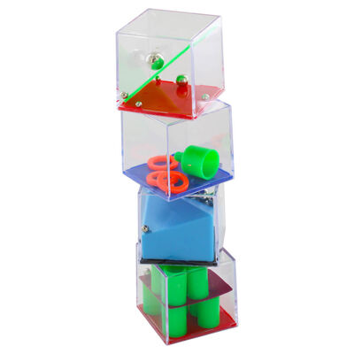 Balance Cubes: Pack of 4 From 0.50 GBP | The Works