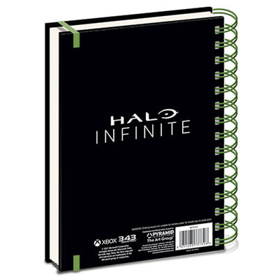 A5 Wiro Halo Master Chief Notebook From 0.50 GBP | The Works