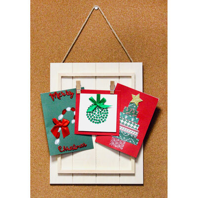 Hanging Wooden Peg Frame From 0.10 GBP | The Works