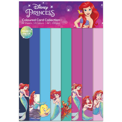 The Little Mermaid A4 Coloured Card Collection From 1.00 GBP | The Works