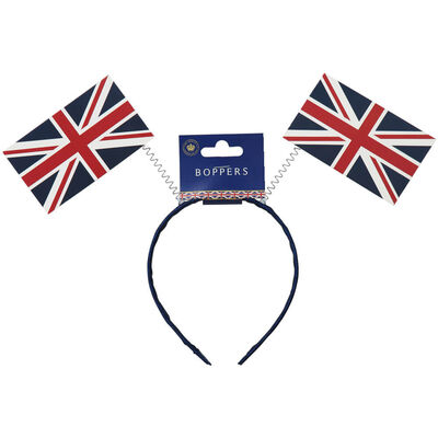 Union Jack Flag Bopper Headband: Assorted From 0.75 GBP | The Works