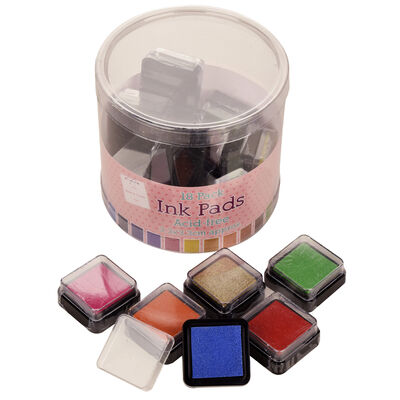 Ink Pads: Pack of 18 | The Works