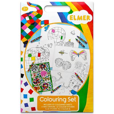 Elmer A4 Colouring Set From 7.00 GBP | The Works