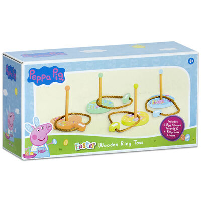 Peppa Pig Easter Wooden Ring Toss Game From 3.00 GBP | The Works