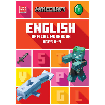 Minecraft English Ages 8-9: Official Workbook By Collins KS2 | The Works
