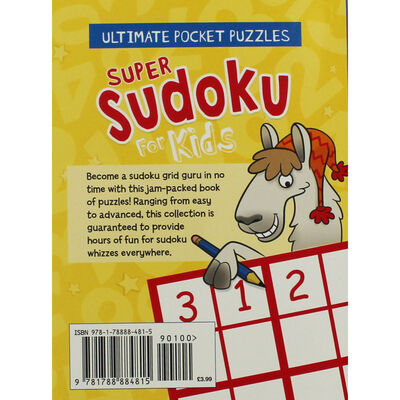 Ultimate Pocket Puzzles: Super Sudoku By Eric Saunders | The Works
