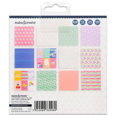 Happy Birthday Design Pad: 6” x 6” From 0.50 GBP | The Works