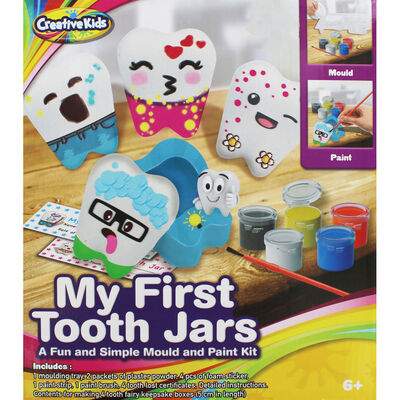 My First Tooth Jars Kit From 0.50 GBP | The Works