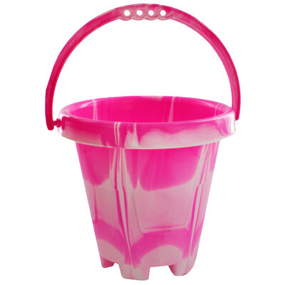 Medium Marble Round Bucket - Assorted From 0.50 GBP | The Works