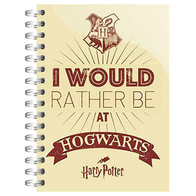 A5 Harry Potter Hogwarts Notebook From 2.00 GBP | The Works