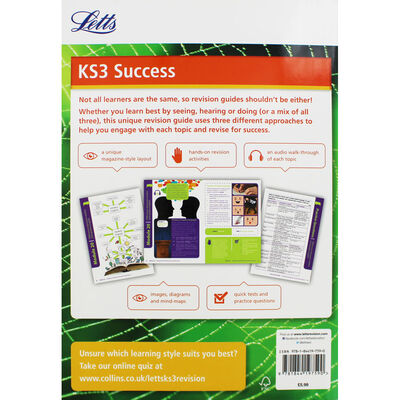 Letts KS3 Success English Revision Guide: Ages 11-14 By Nick Barber | The Works