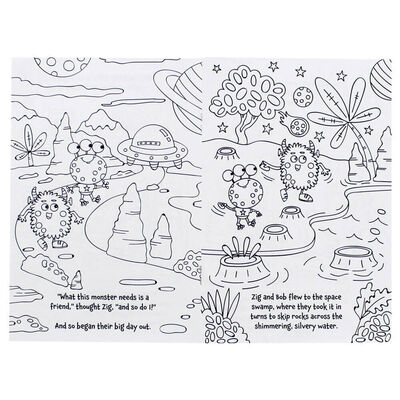 Scratch Art: Scary Monsters By Bookoli Ltd | The Works