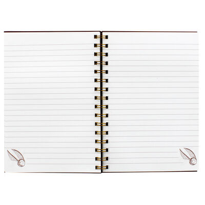 A5 Harry Potter Snitch Lined Notebook From 0.50 GBP | The Works