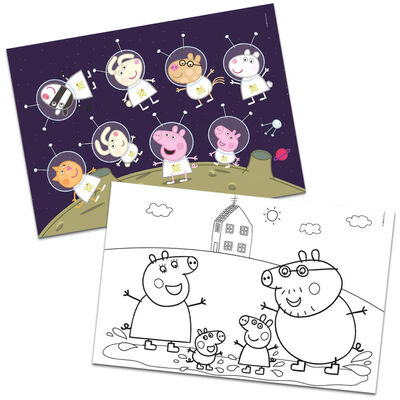 Peppa Pig Double Sided 60 Piece Jigsaw Puzzle From 0.50 GBP | The Works