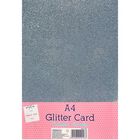 A4 Silver Glitter Card: Pack of 10 From 2.00 GBP | The Works