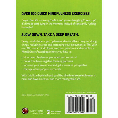 Mindfulness Pocketbook By Gill Hasson | The Works