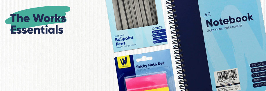 Stationery | Cheap Stationery Supplies From The Works